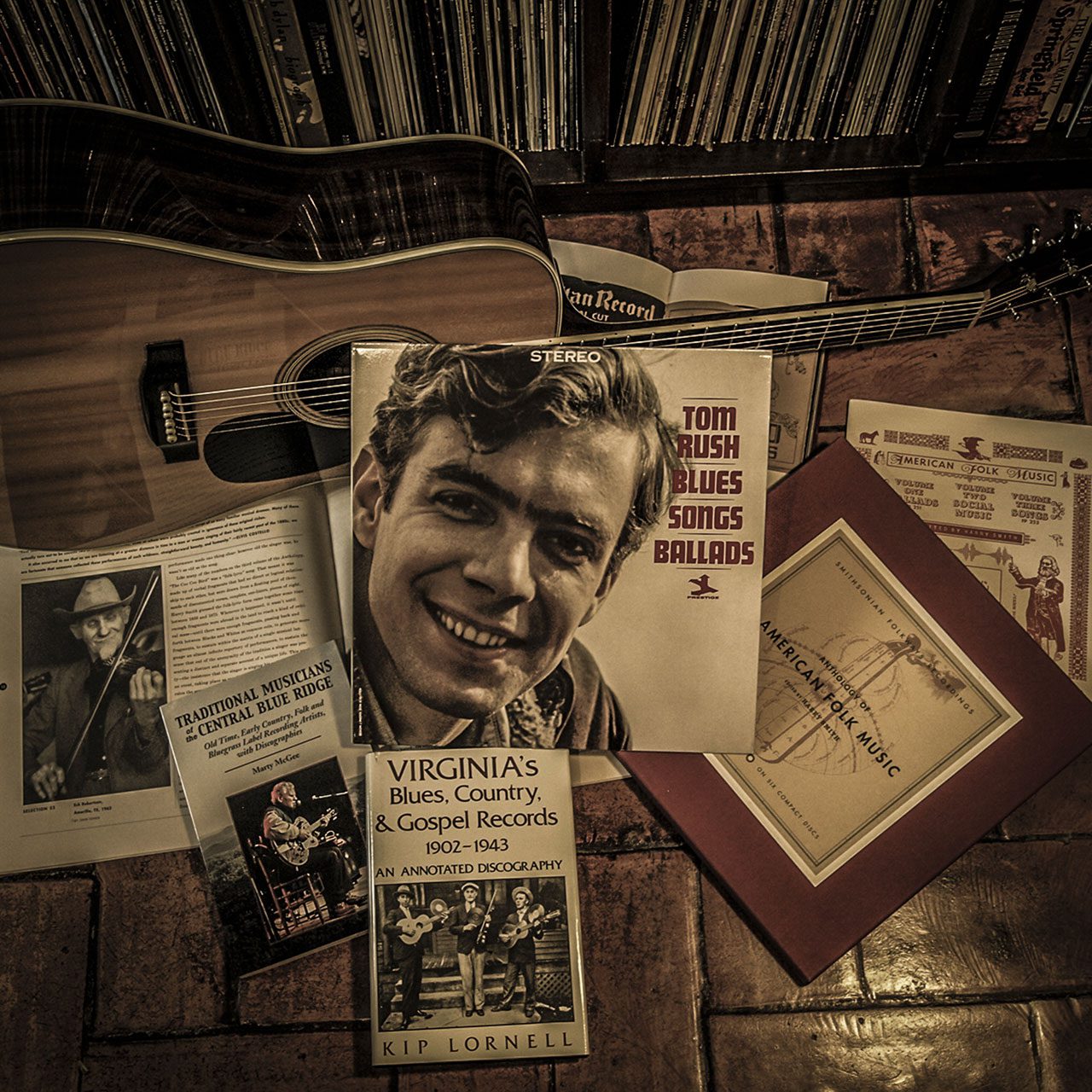 Tom Rush – Blues, Songs, Ballads (1965) - Antonio Boschi